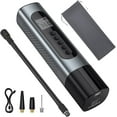 Mini Air Compressor, 12V Tire Pump with Digital Pressure Gauge, 120 PSI ...