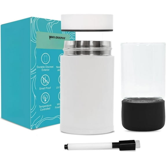 Mini Airtight Storage Container - Vacuum Sealed Insulated w Nested ...