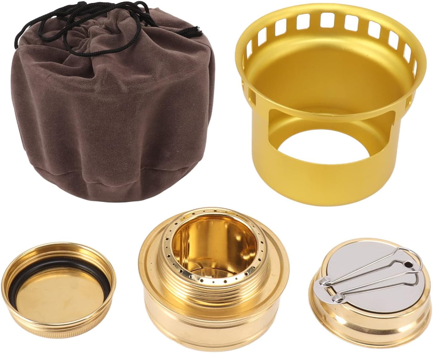 Mini Alcohol Stove, Portable Alcohol Burner for Backpacking, Spirit ...