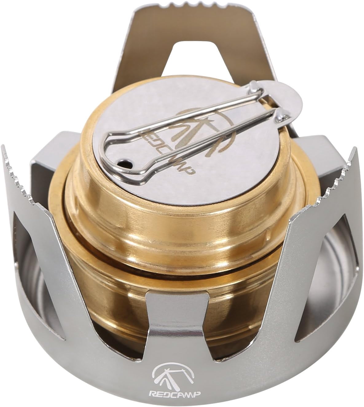 Mini Alcohol Stove for Backpacking, Lightweight Brass Spirit Burner ...