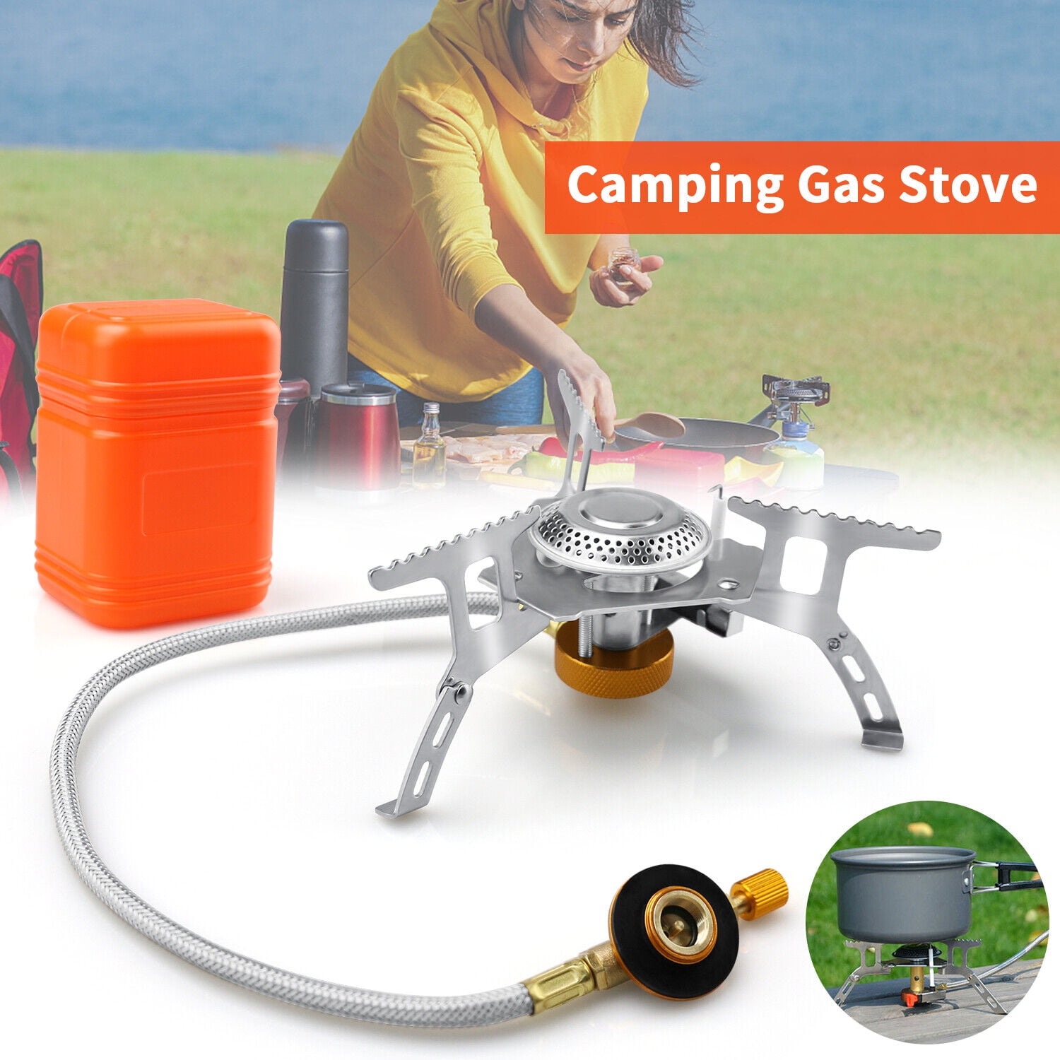 Mini Alcohol Stove for Backpacking Portable Efficient Alcohol Burner ...