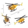 Mini Alloy Helicopter Model Toys Aircraft Collection Decorations ...