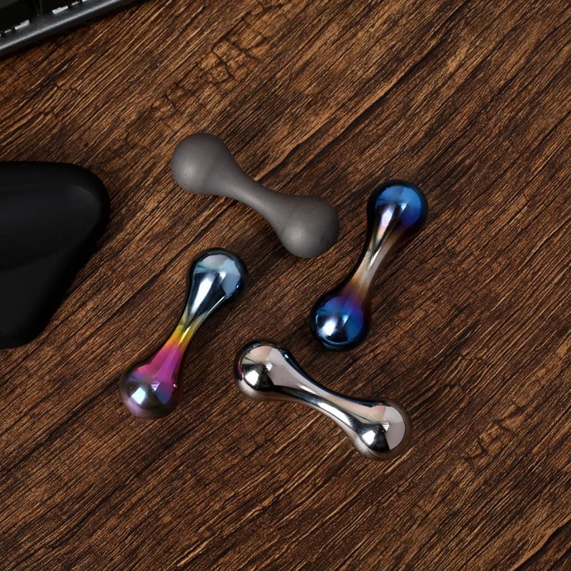 Mini Alloy begleri Anti-stress Titanium Worry Bead Begleri Finger Skill ...