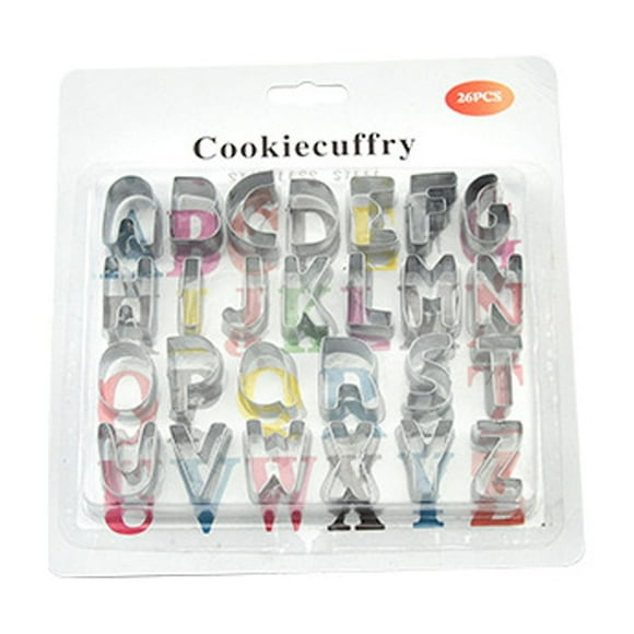 Alphabet Cutters For Fondant