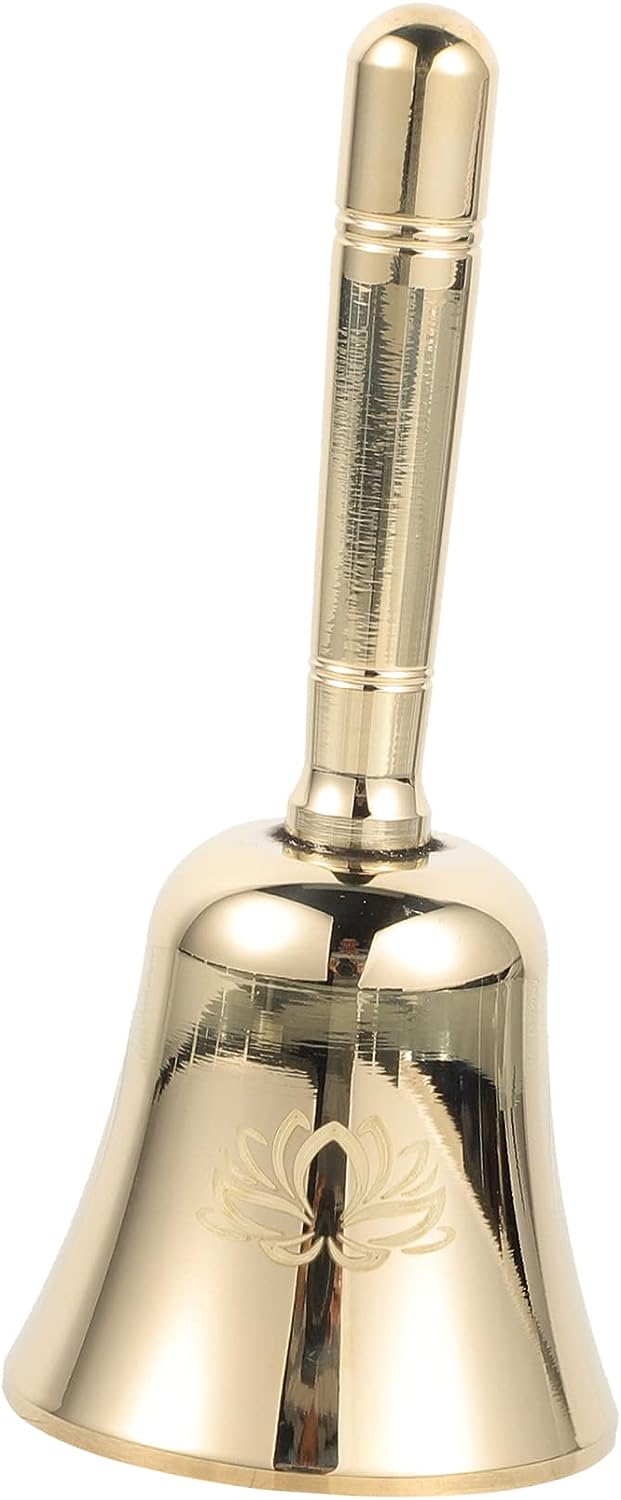 Mini Altar Bell Baby Metal Hand Bells for Adults Mini Bells School Bell ...