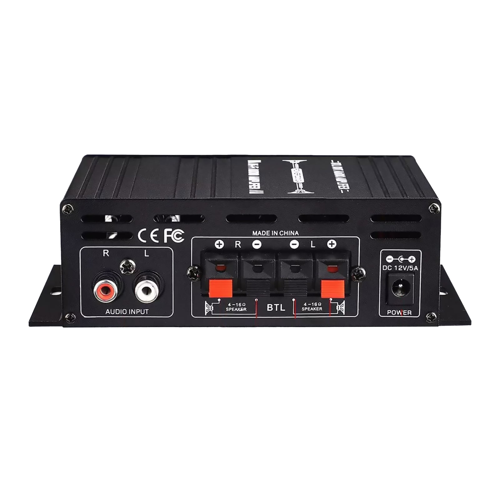 Mini Amplifier with Treble and Bass Control for Desktop and Mobile ...