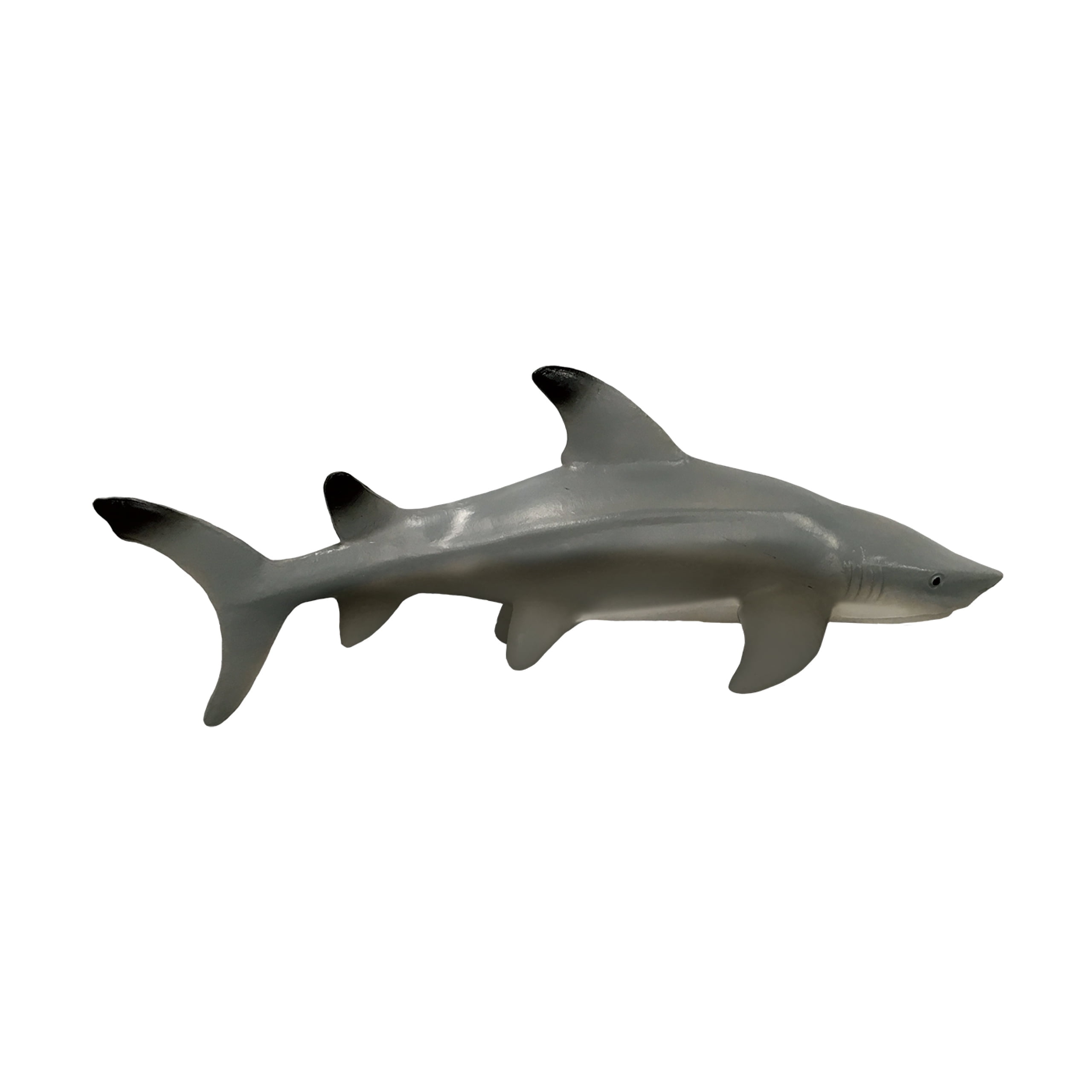 Deluxebase Mini Shark Figurine, Hand-Painted Blacktip Shark, Durable ...