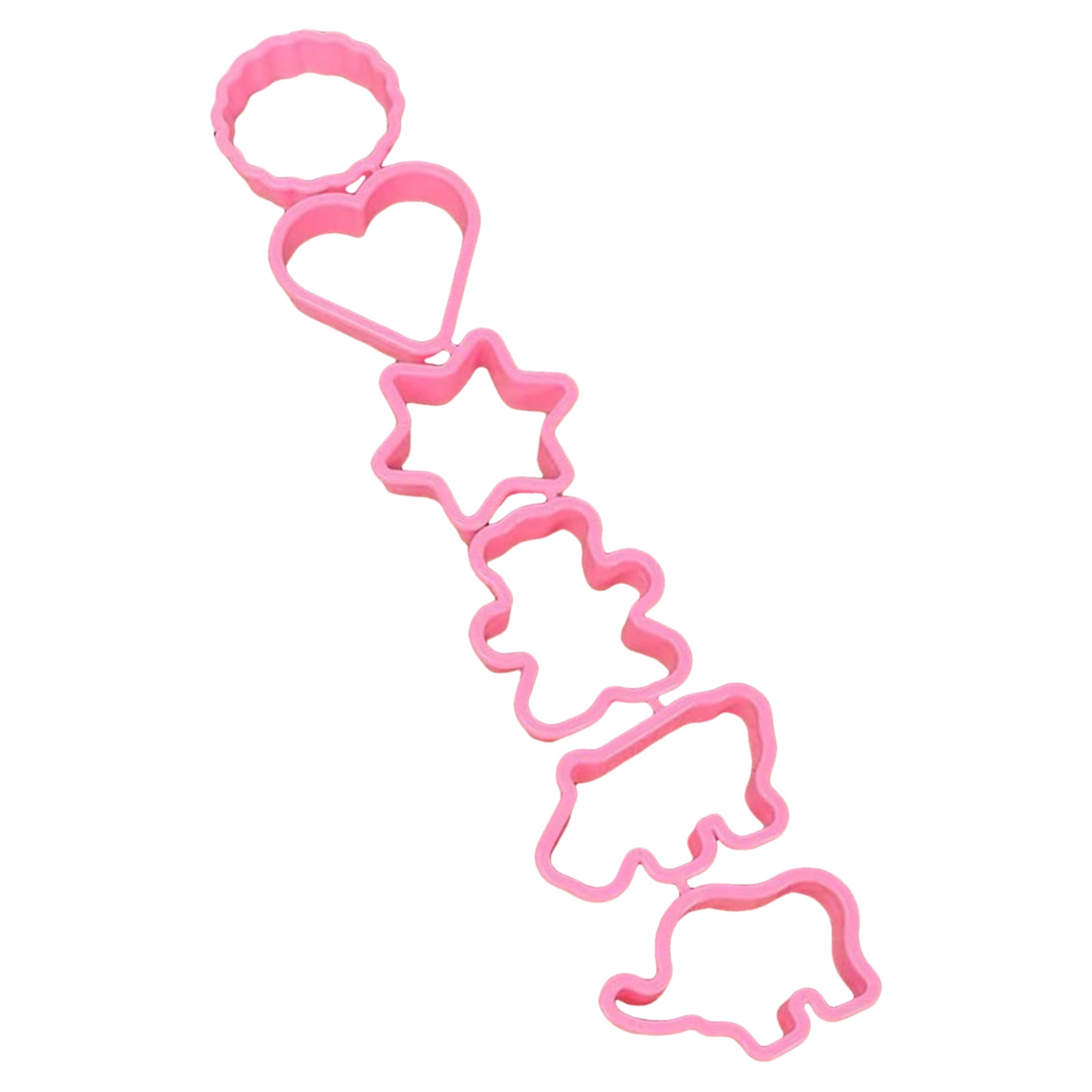 Mini Animal Cookie Cutter Set Plastic Shaped Baking for Fondant ...