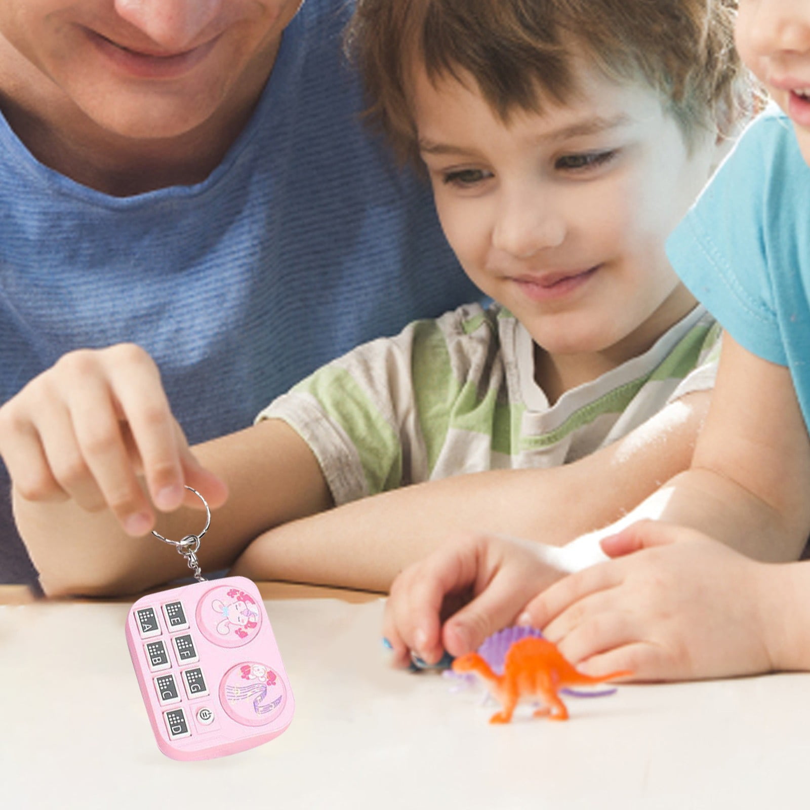 Mini Animal Dj Keychain Mini Handheld Game Machine with Cartoon Design ...