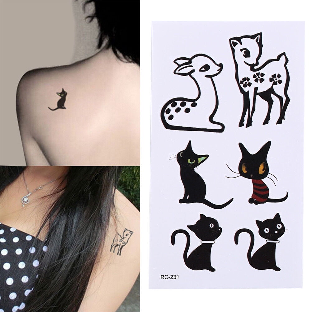 Mini Animal Removable Waterproof Temporary Tattoo Body Tattoos Stickers ...
