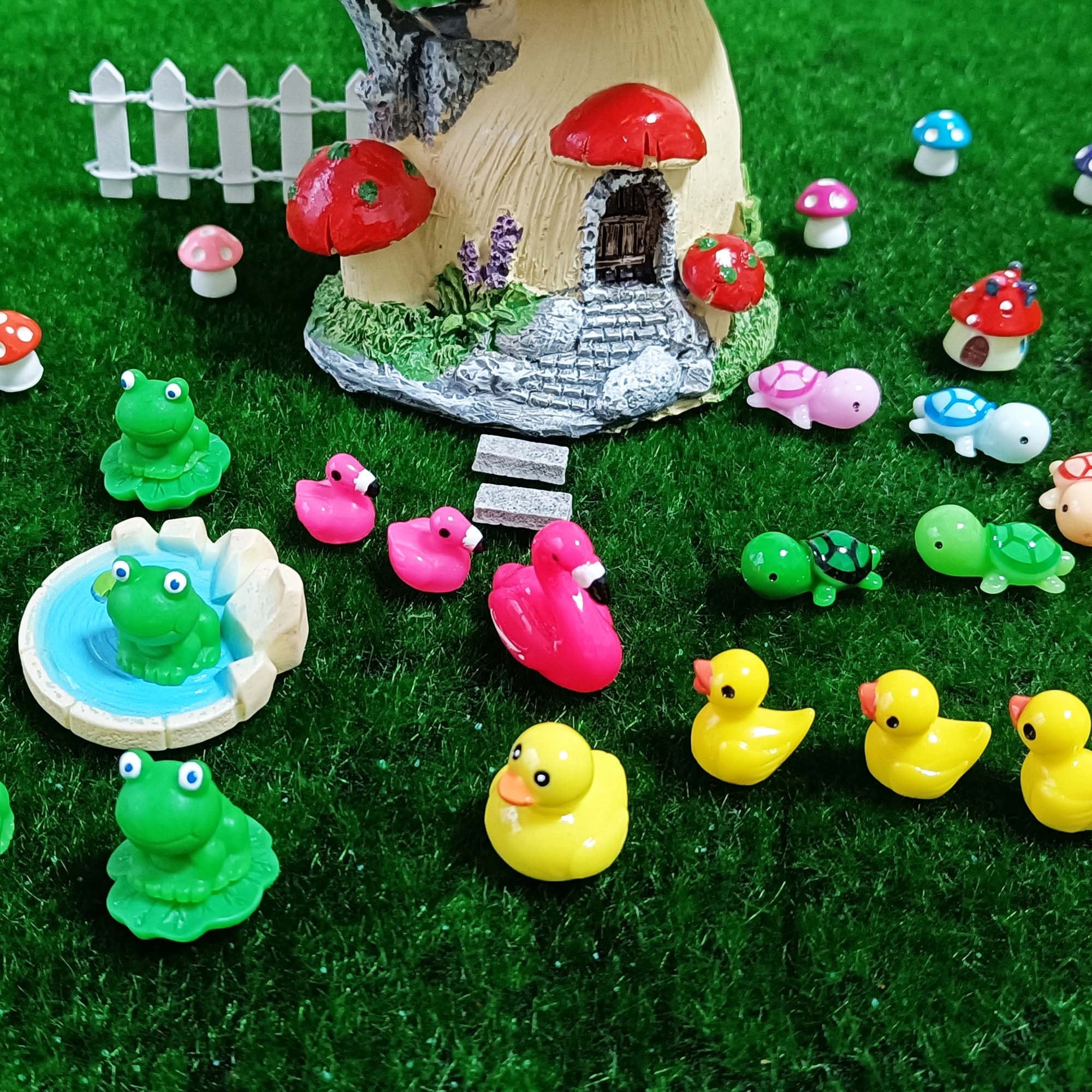 Mini Animals Resin Figurines Variety Pack, Set of 100 - Walmart.com