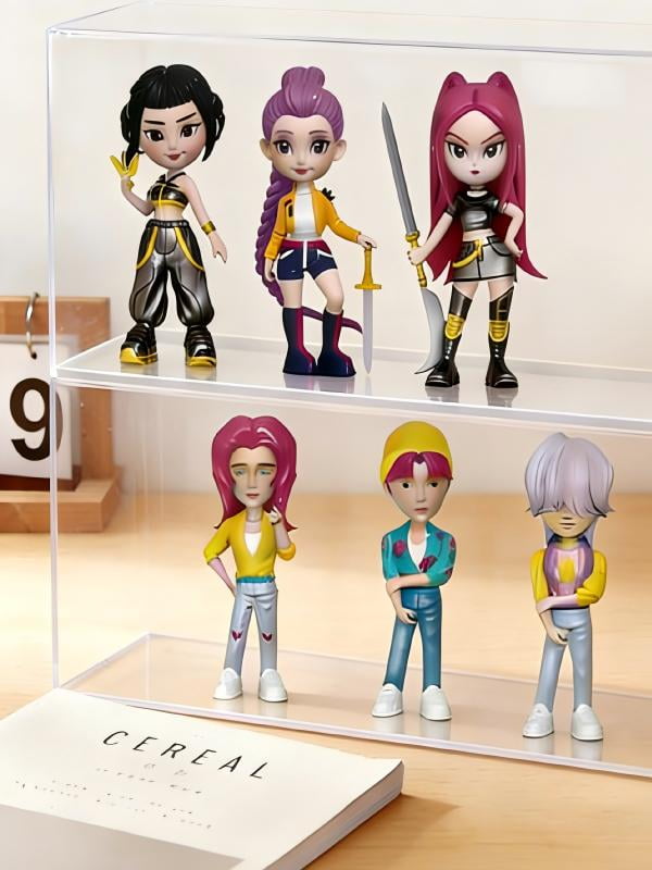 Mini Anime Figure Set - Small PVC Collectible Statues for Desk,Fan ...