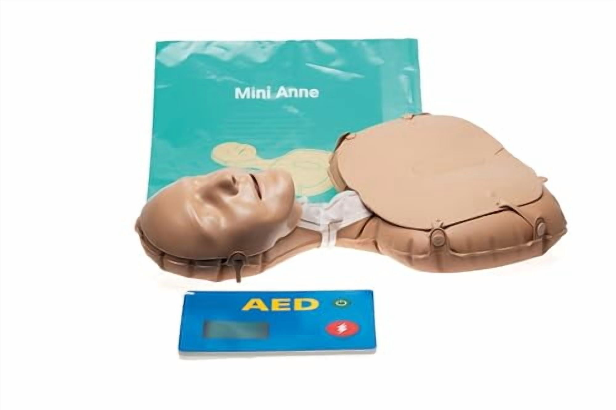 Mini Anne Global Set - Inflatable CPR Manikin with Compression Clicker ...