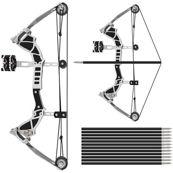 Mini Archery Bow Set Mini Compound Bow Mini Hunting Bow Metal Material ...