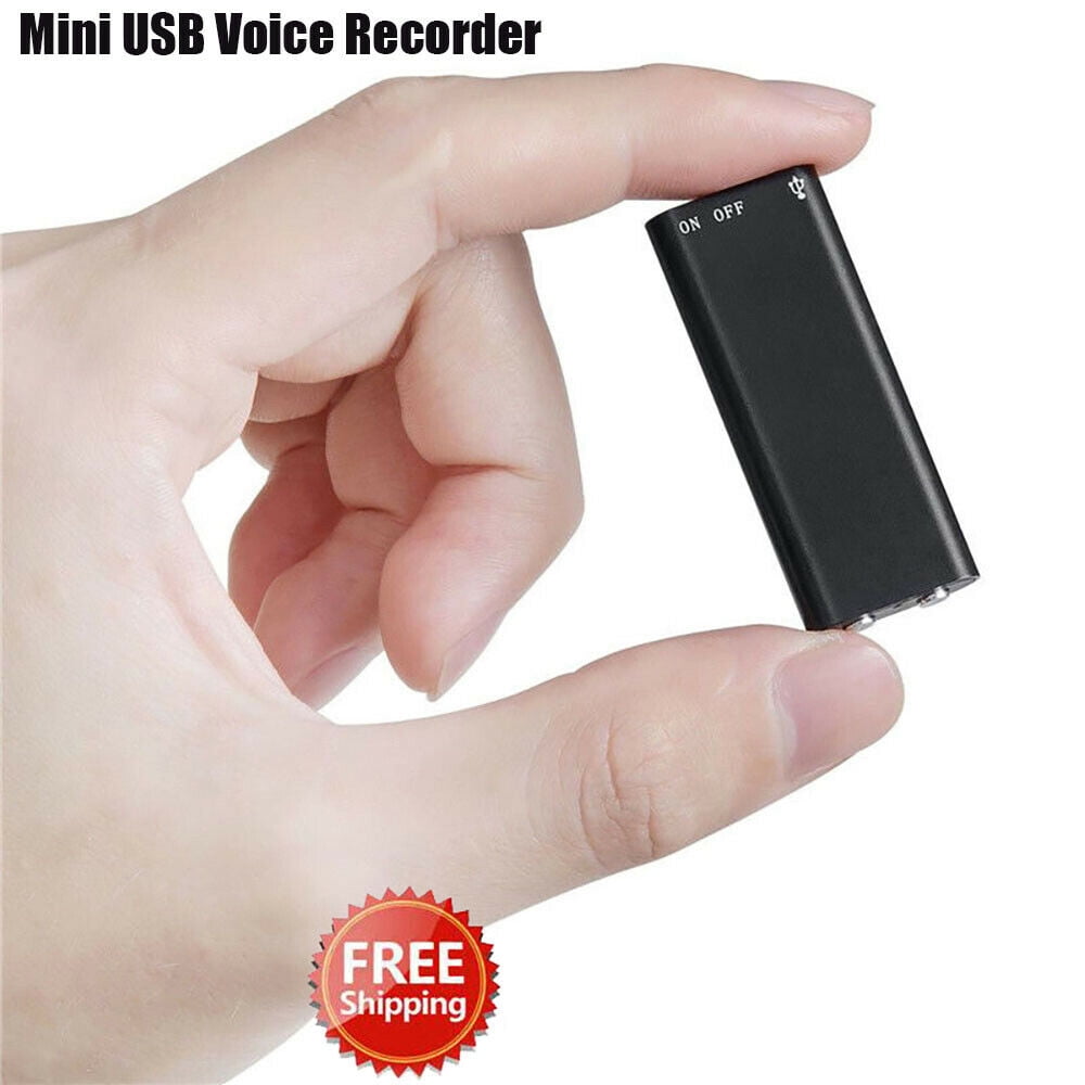 Walmart Mini Audio Recorder, Discreet Hidden Small Voice Listening ...