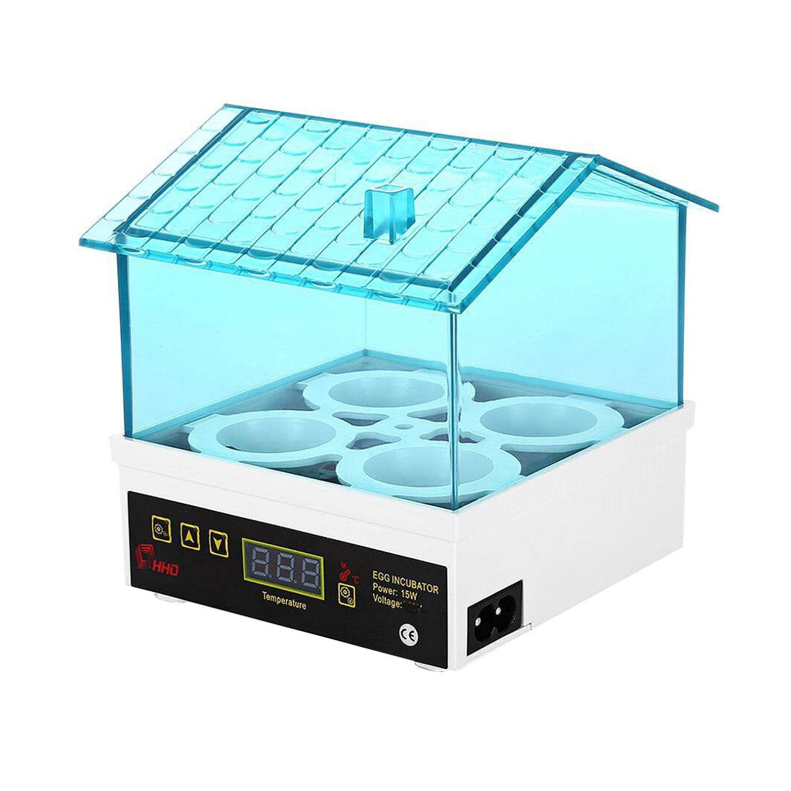 Mini Automatic Duck Goose Incubator Experiment LED Light Poultry ...