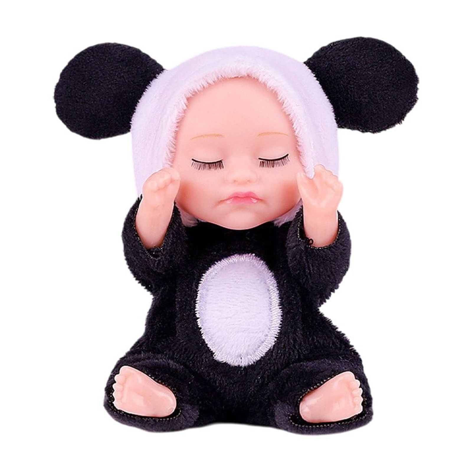 Mini Baby Dolls,Sleeping Little Baby Dolls,5 Inch Realistic Kids Doll ...