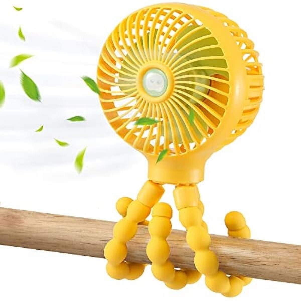 Mini Baby Stroller Fan, Handheld Personal Portable Clip On Fan with ...