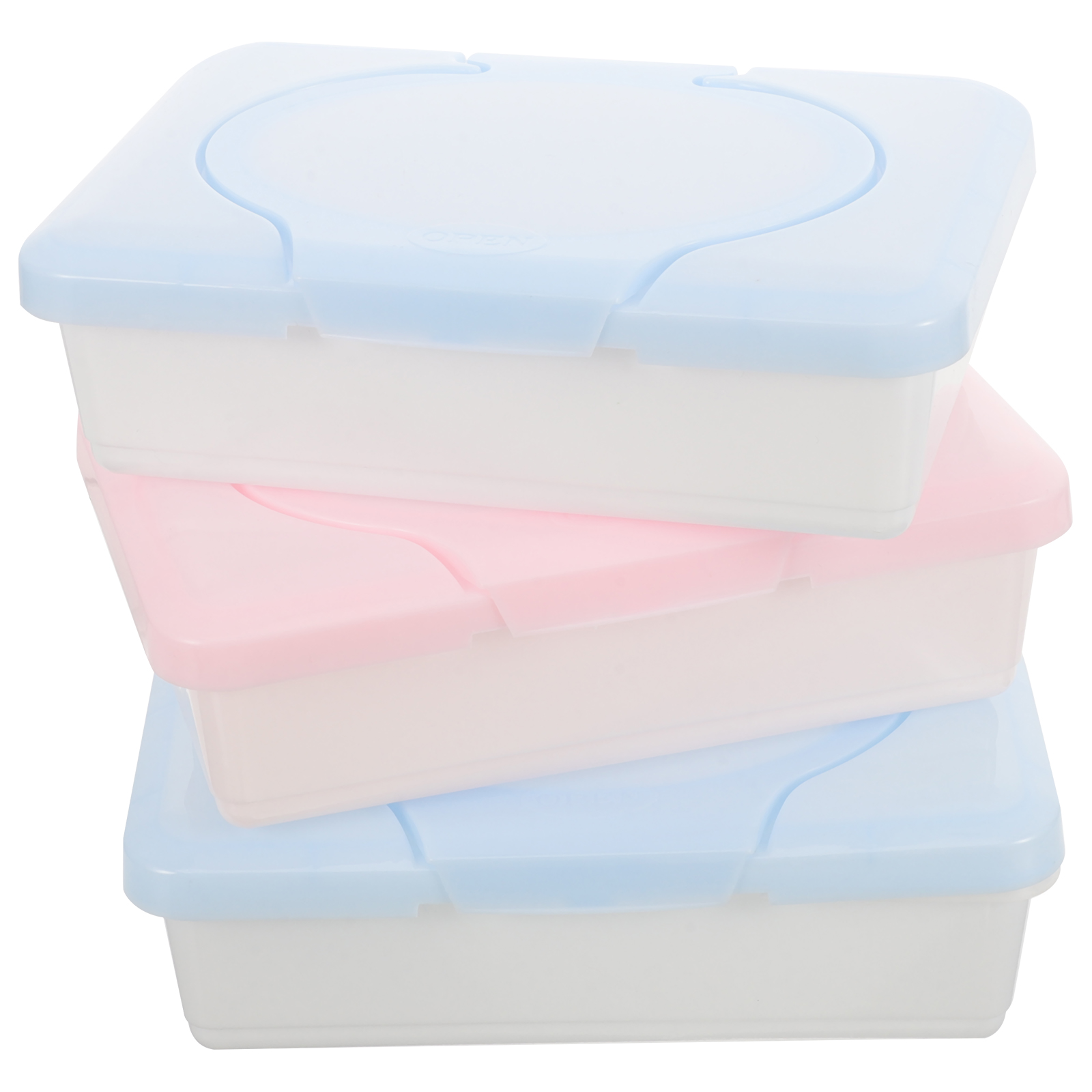 Mini Baby Wipes Box Customized Low Wet Plastic Pp 3pcs Enceradas Para ...