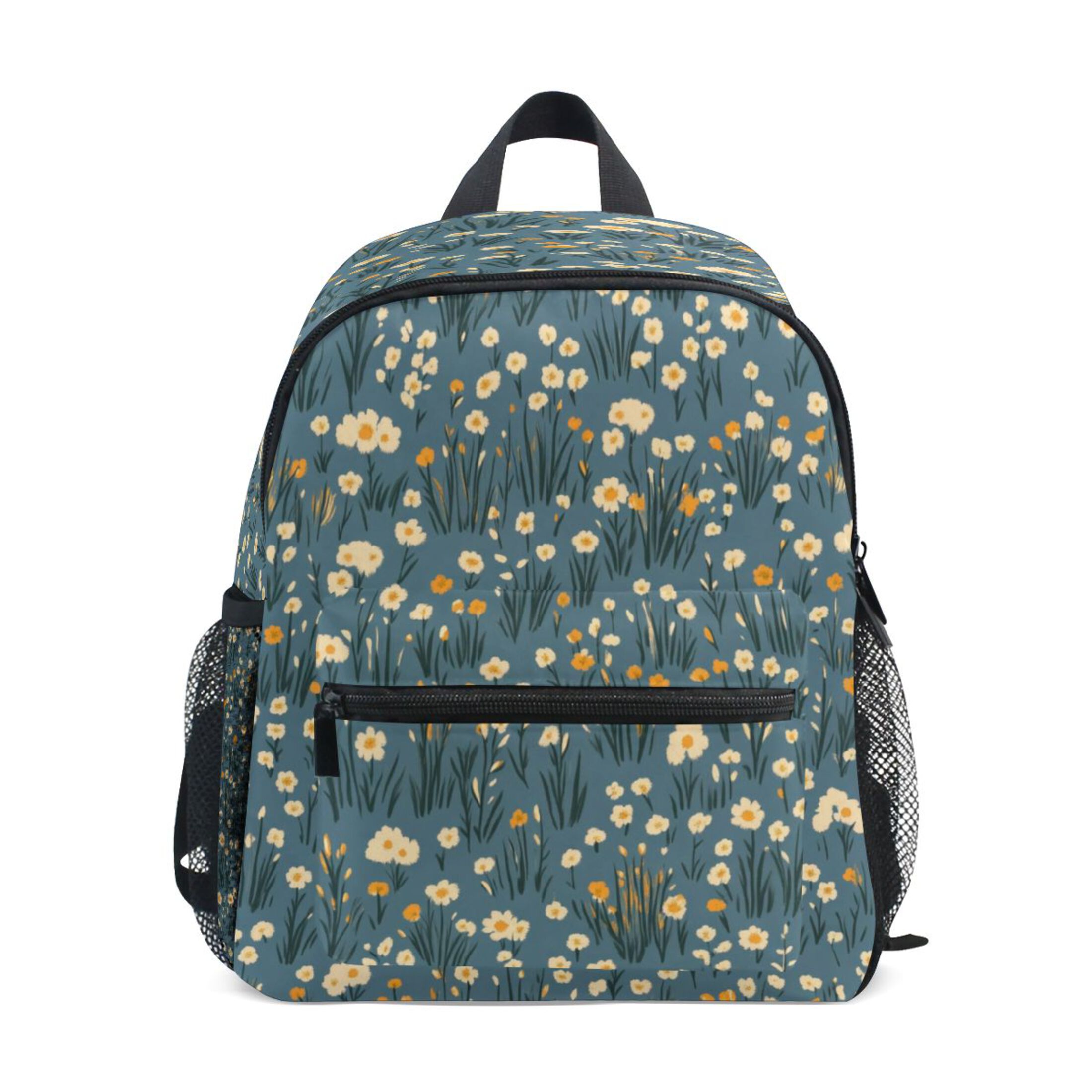 Mini Backpack Charming Wildflowers - Durable with Safety Features for 3 ...