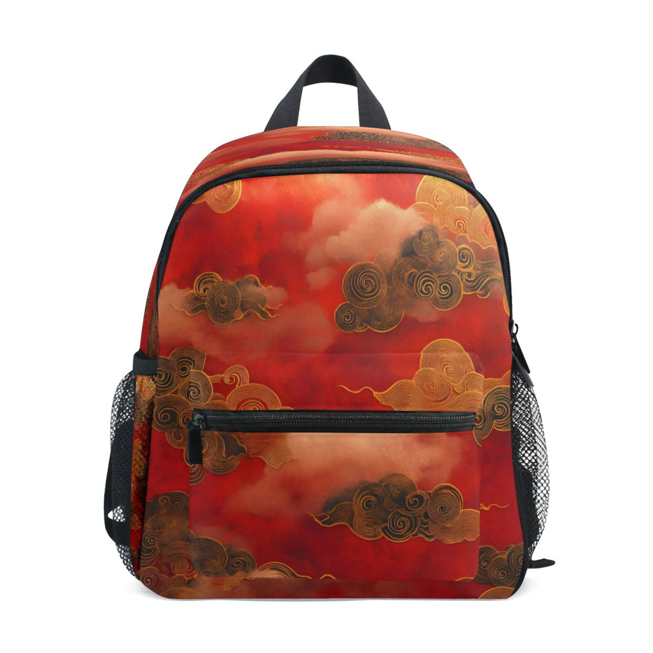 Mini Backpack Cloud Pattern Chinese Traditional - Durable with Safety ...