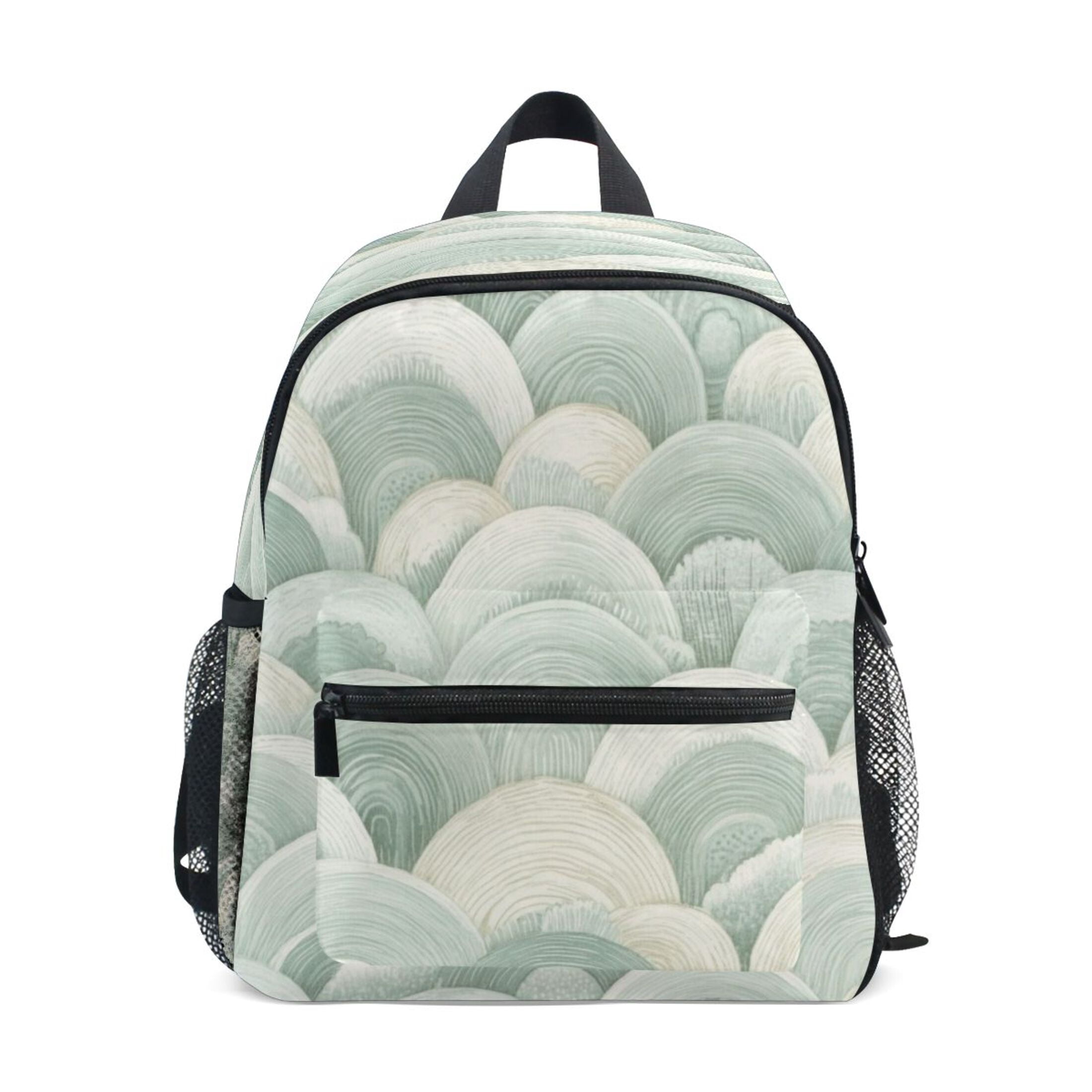 Mini Backpack Green Shell Texture - Durable with Safety Features for 3 ...