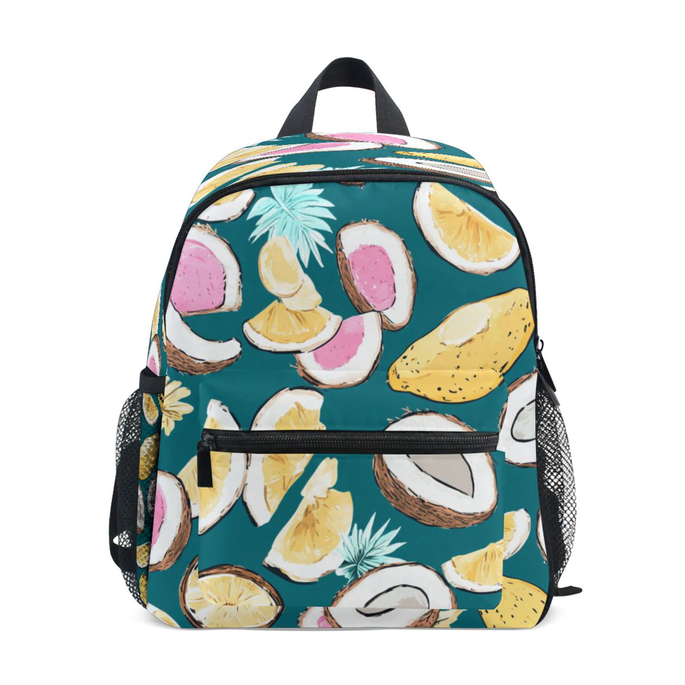 Mini Backpack Tropical Fruits Design - Durable with Safety Features for ...