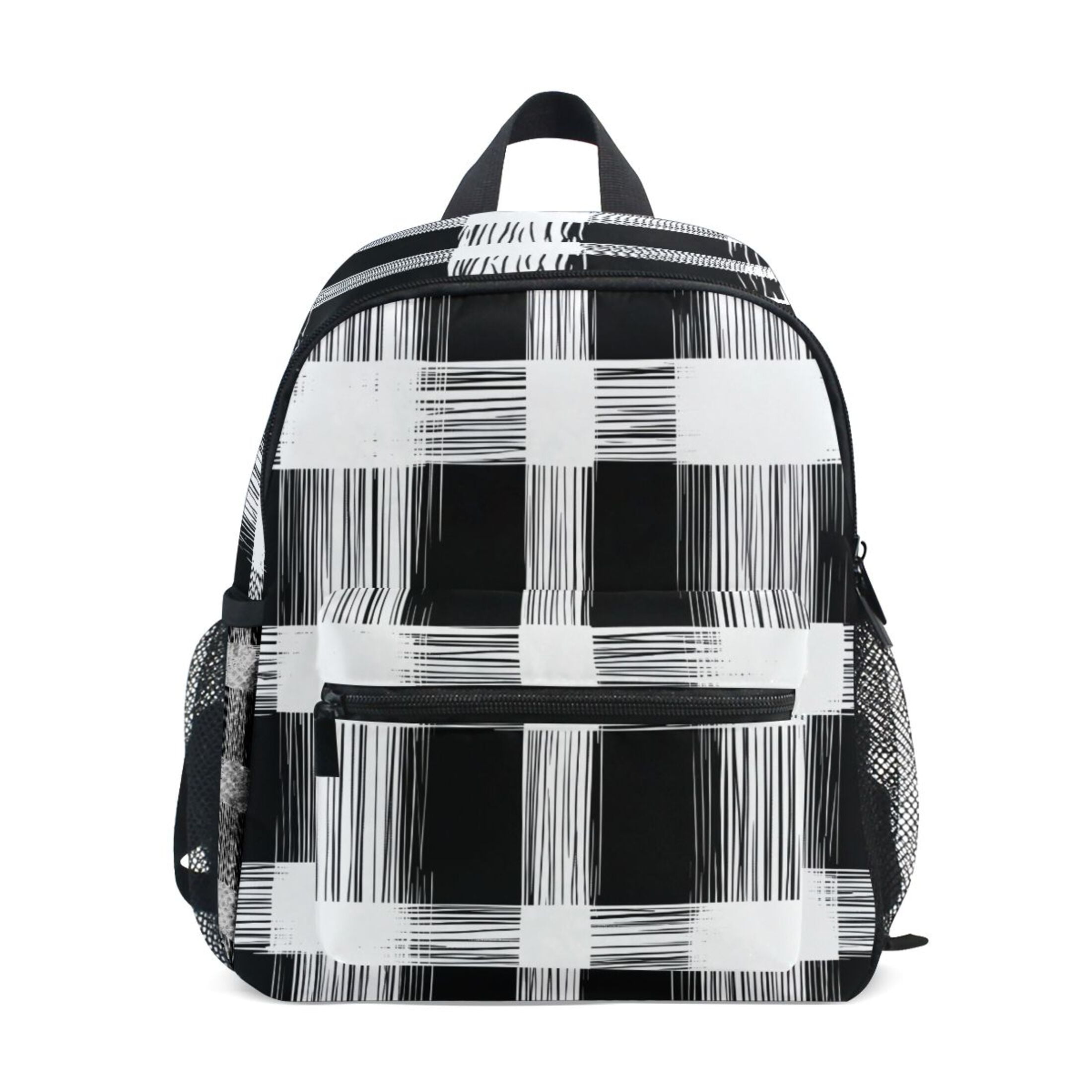 Mini Backpack White and Black - Durable with Safety Features for 3-8 ...