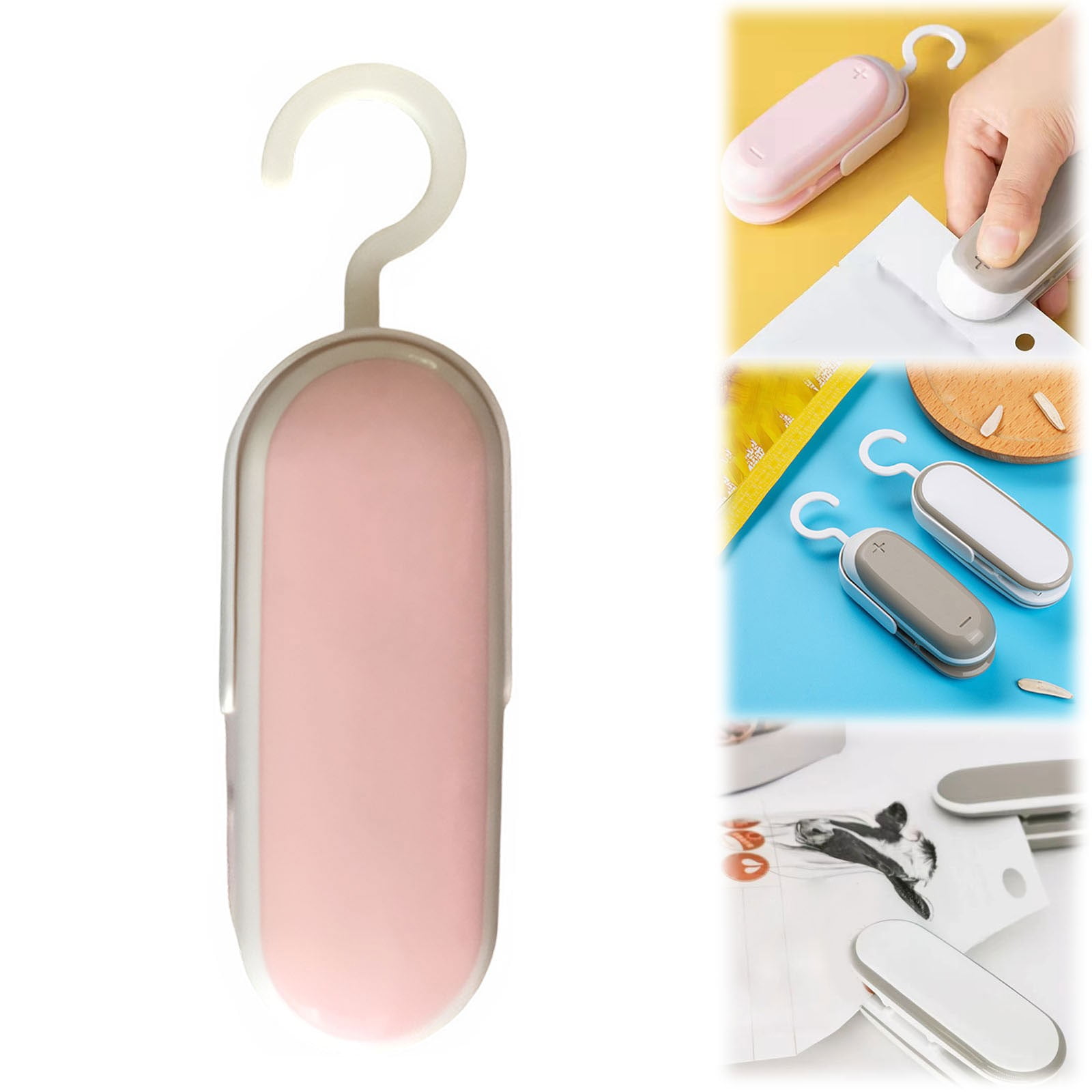 Mini Bag Sealer,1-Pack Portable Heat Vacuum Sealer, Chip Bag Sealer ...