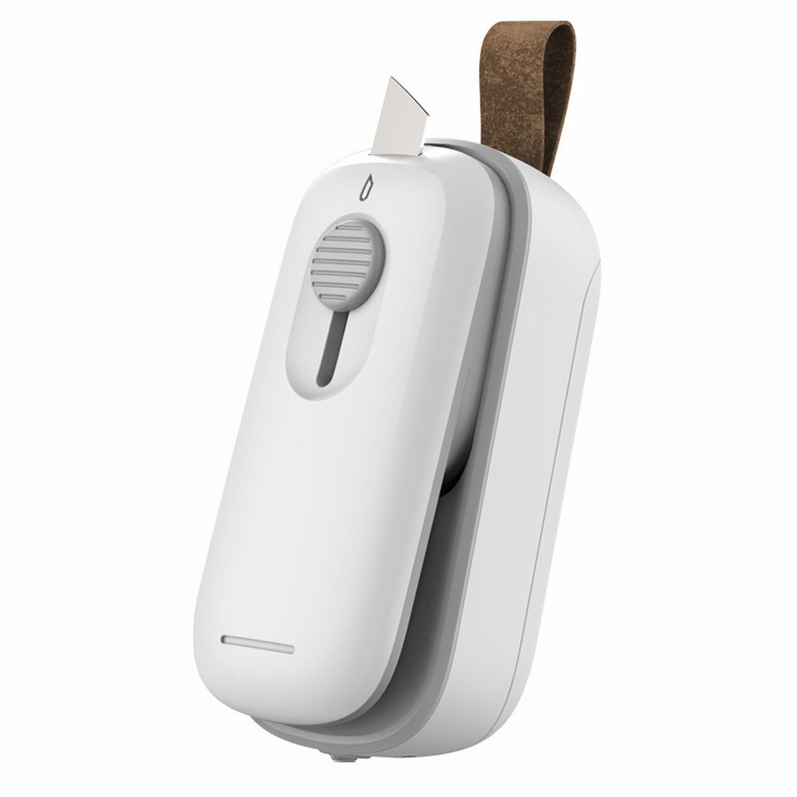 Mini Bag Sealer 2-in-1 Portable Resealer Machine Heat Sealer with ...