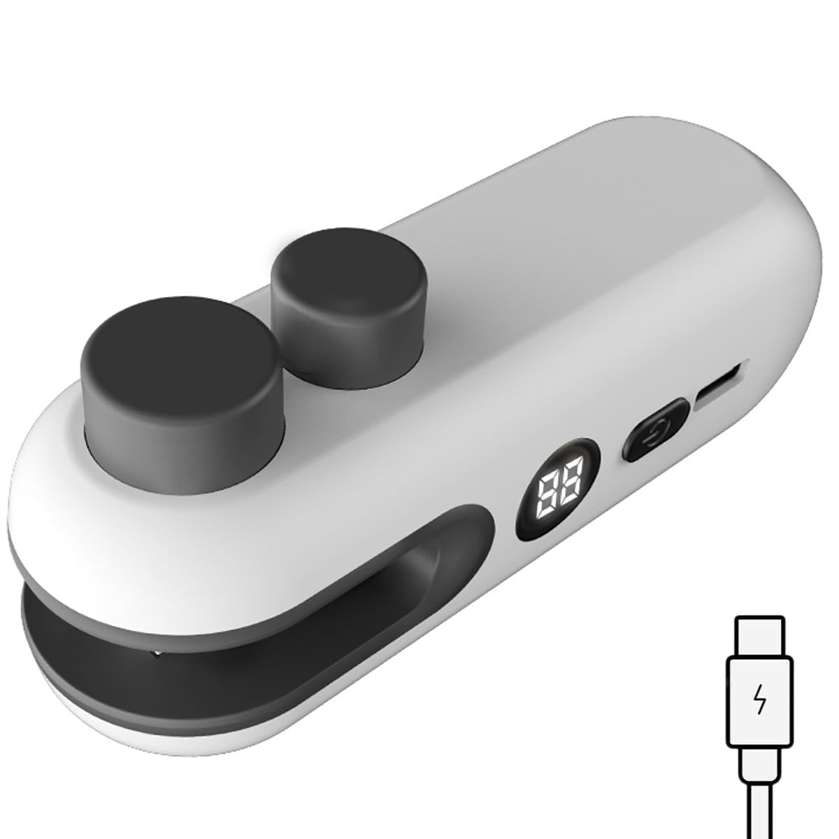 Mini Bag Sealer, 2025 Upgrade Digital Display Bag Sealer with Cutter, 2 ...