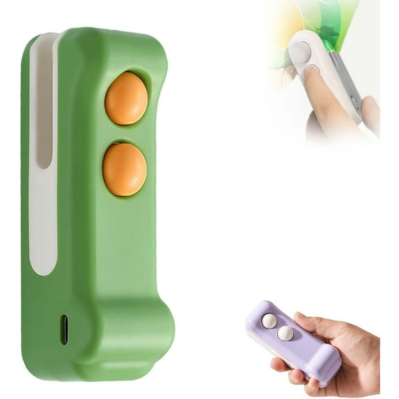 Mini Bag Sealer, 2026 New 2 in 1 Mini Bag Sealer with Cutter and Magnet ...