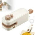 Mini Bag Sealer with Cutter and Magnet, Portable Bag Sealer with USB ...