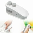 Mini Bag Sealer with Cutter and Magnet, 2-in-1 USB-C Rechargeable ...