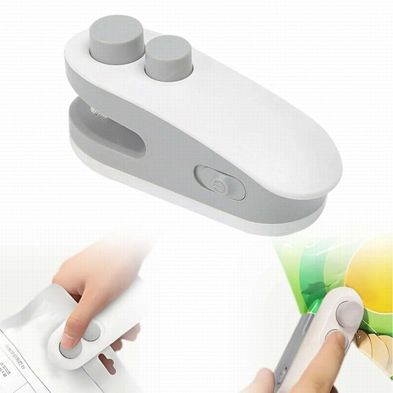 Mini Bag Sealer with Cutter and Magnet, 2-in-1 USB-C Rechargeable ...