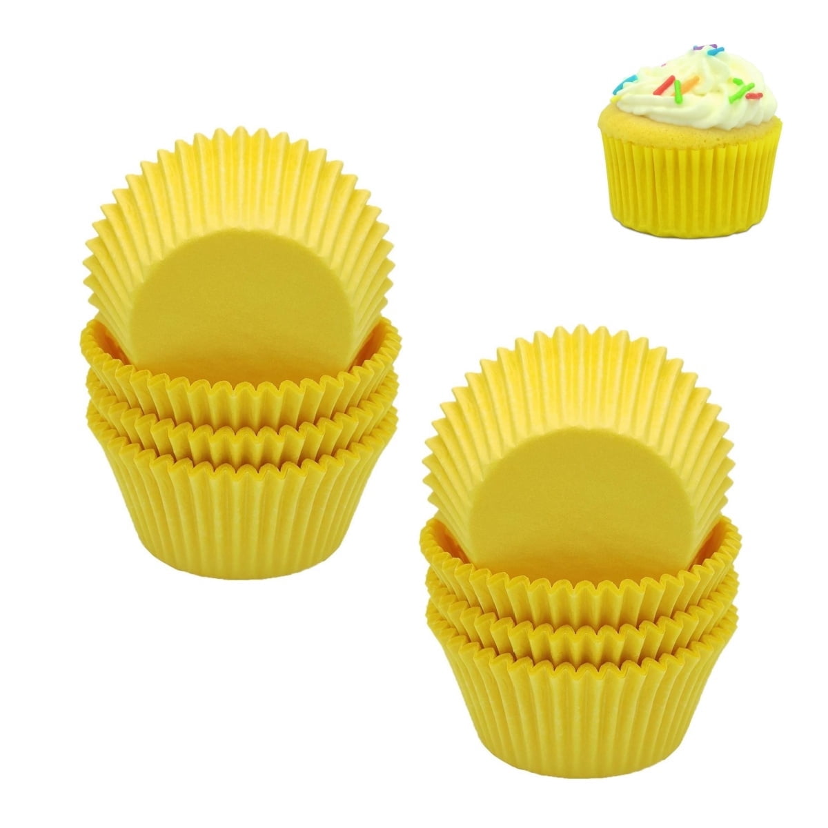 Mini Baking Cups,1000Pcs Disposable Baking Cupcakes Liners,Portable ...