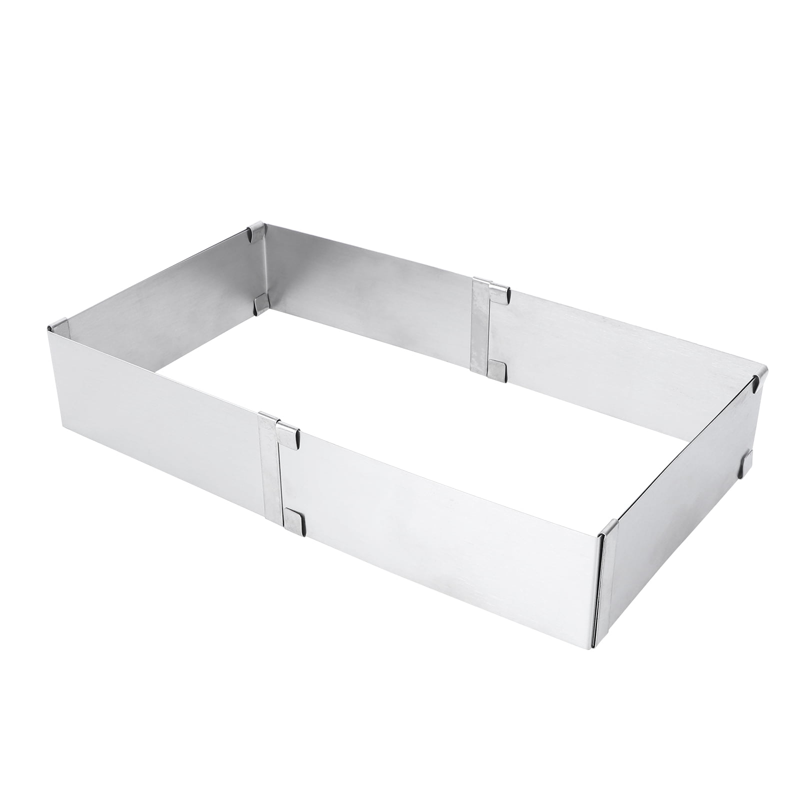 Mini Baking Ring Circle Silicone Mold Cheesecakes Square Adjustable ...