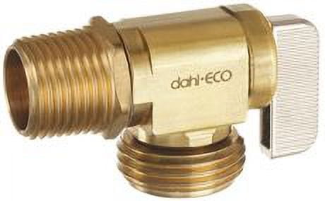 Mini Ball Valve Sediment Faucet 1/2'' Dual Mip X Copper, Lead Free ...