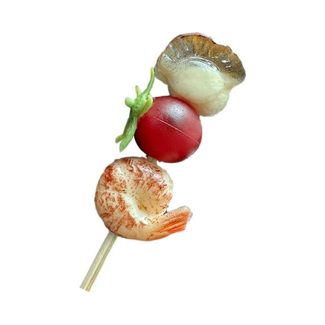 Mini Barbecue Kebabs Kids Play Toys Miniature Hamburger Education ...