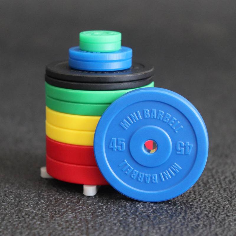 Mini Barbell Color Bumper Plates - Walmart.com