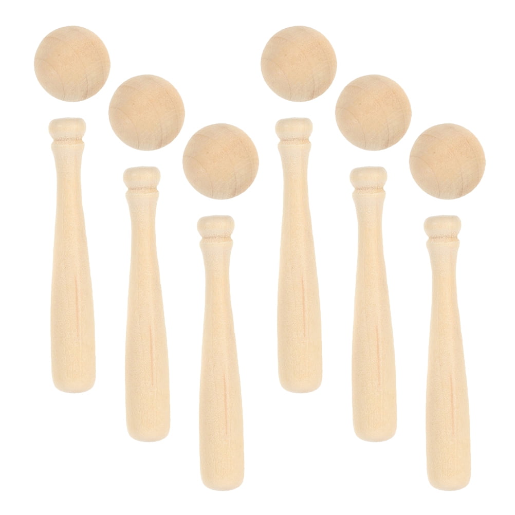Mini Baseball Bat Baseballs Miniature Toys Baseball Bats Graffiti ...
