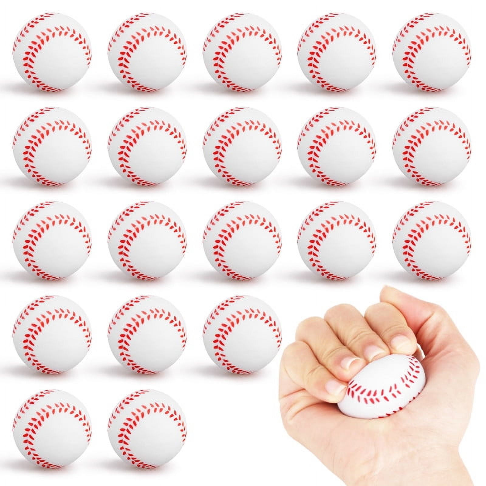 Customer reviews for Mini Baseball Stress Ball 20 Packs Baseball Party ...