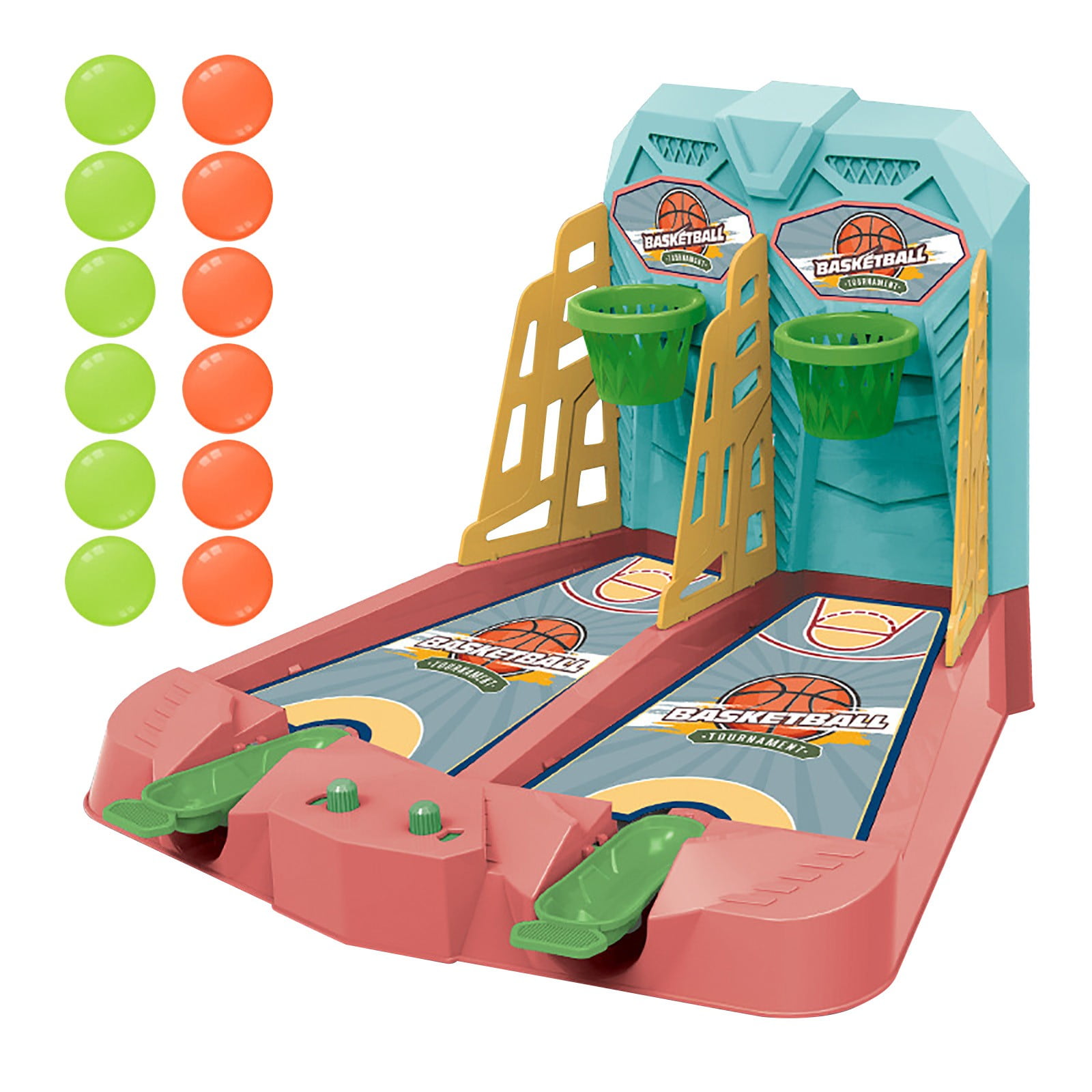 Mini Basketball Court Tabletop Game | 2 Player Finger Flick Basketball ...