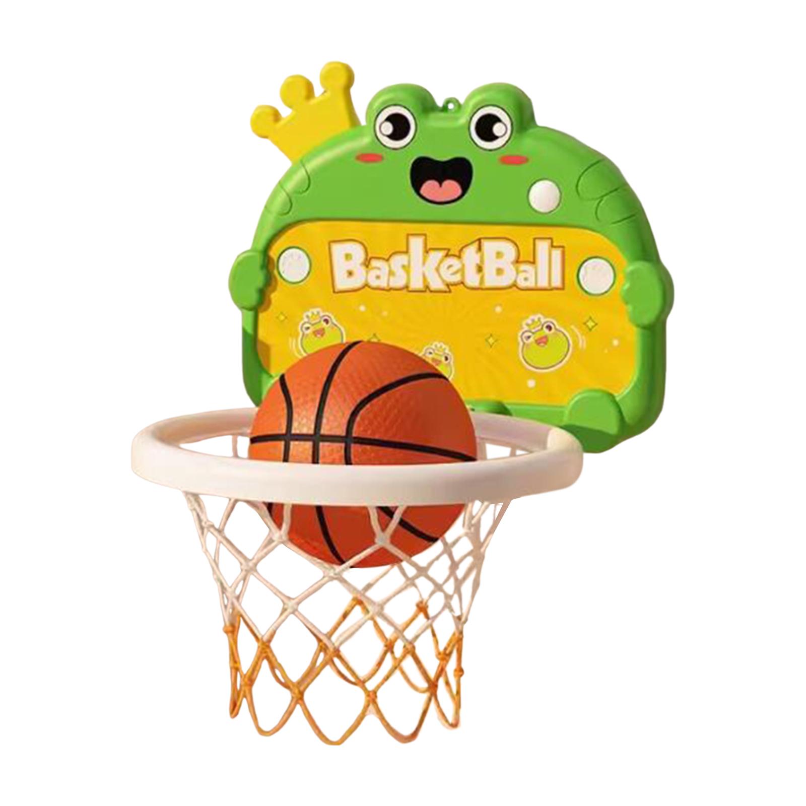 Mini Basketball Hoop Set Basketball Toys, Activity Centers Wall Mounted ...