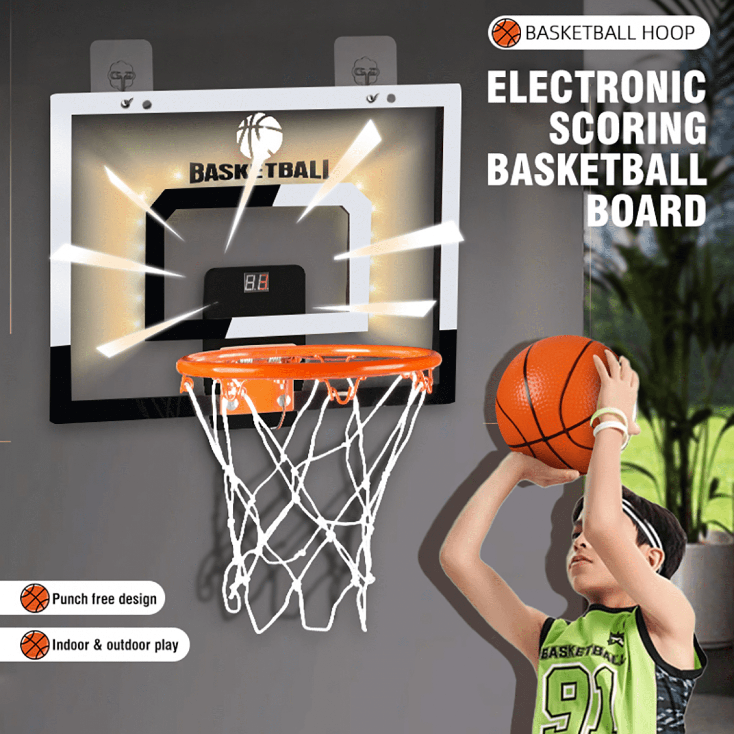 Light Up Basketball Hoop Sensor