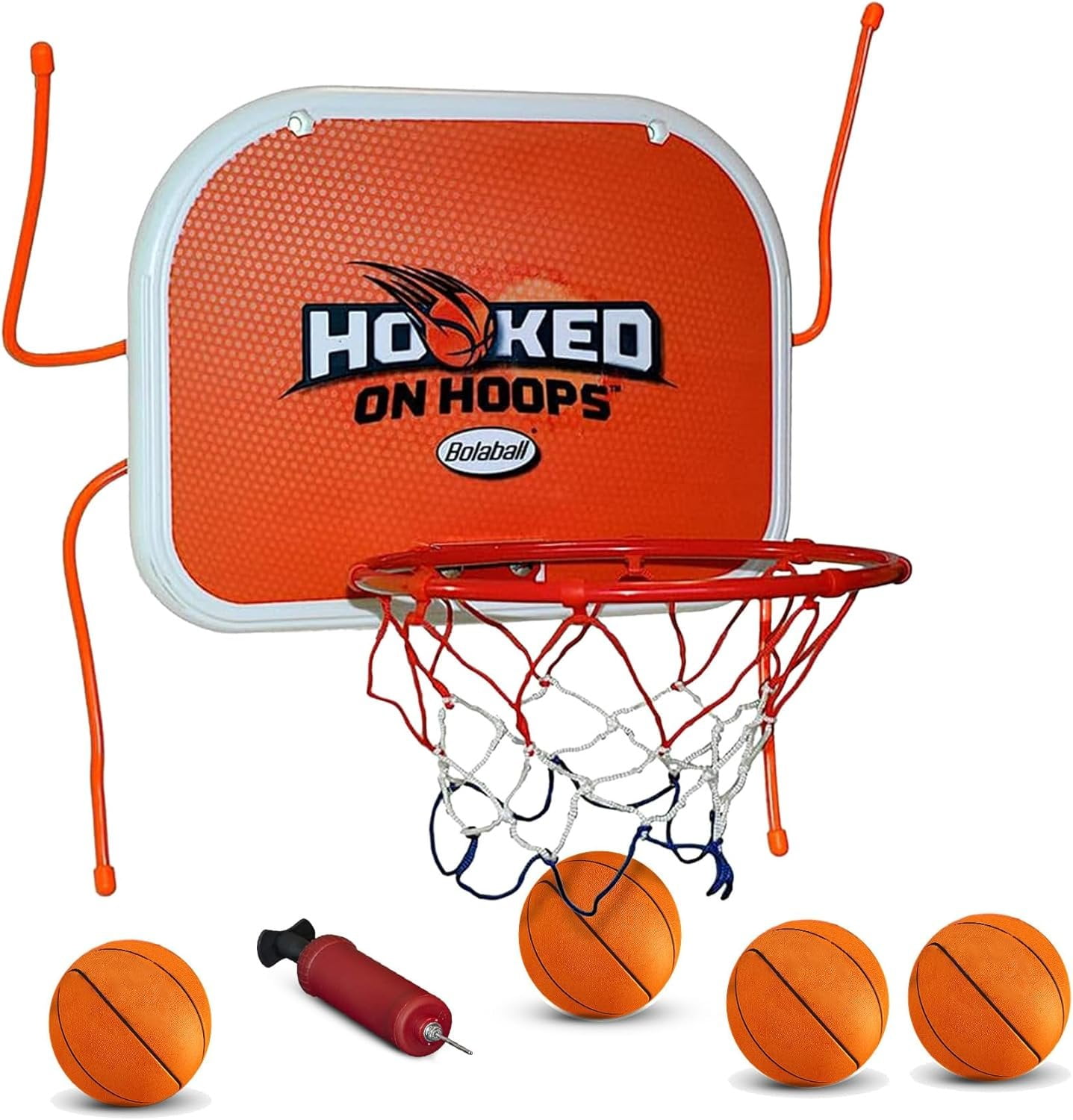 Mini Basketball Metal Hoop-Hooks Set Indoor and Outdoor Sports ...