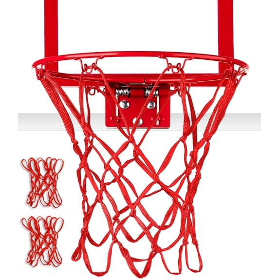 Mini Basketball Net Replacement 8 Loop [2 Pack], Vibrant Color, for ...