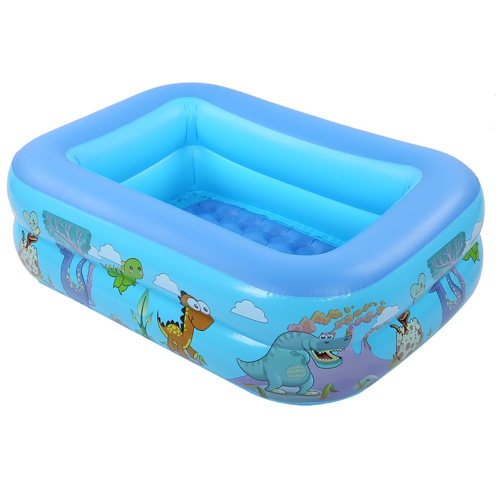 Mini Bathtub,Inflatable Baby Pool with Blow Up Padded Floor with Drain ...