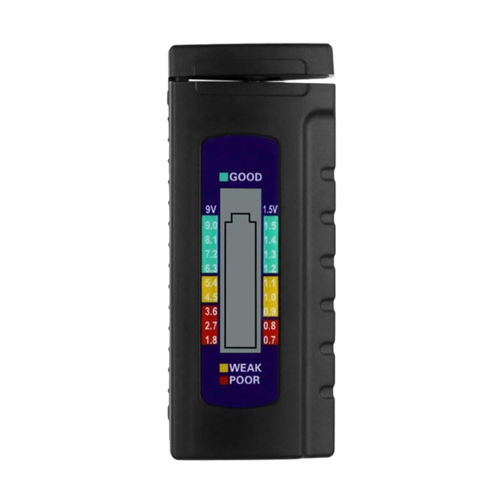 Mini Battery Tester, Portable Battery Checker, Lcd Display Battery ...