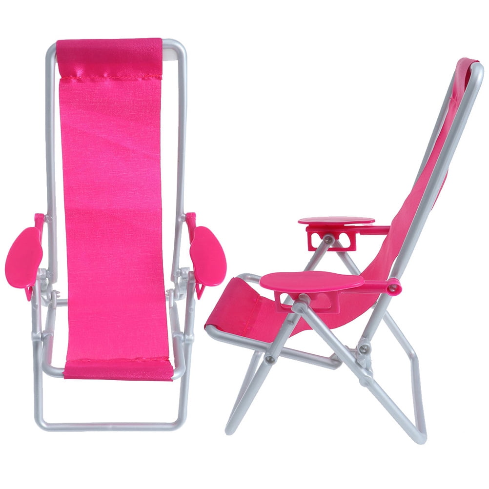 Mini Beach Chair House Princess Toys Decorations for Home Simulation ...